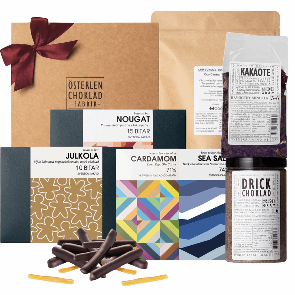 Send chocolate and gourmet gifts to Sweden – Svenska Kakao, Chokladfabrik
